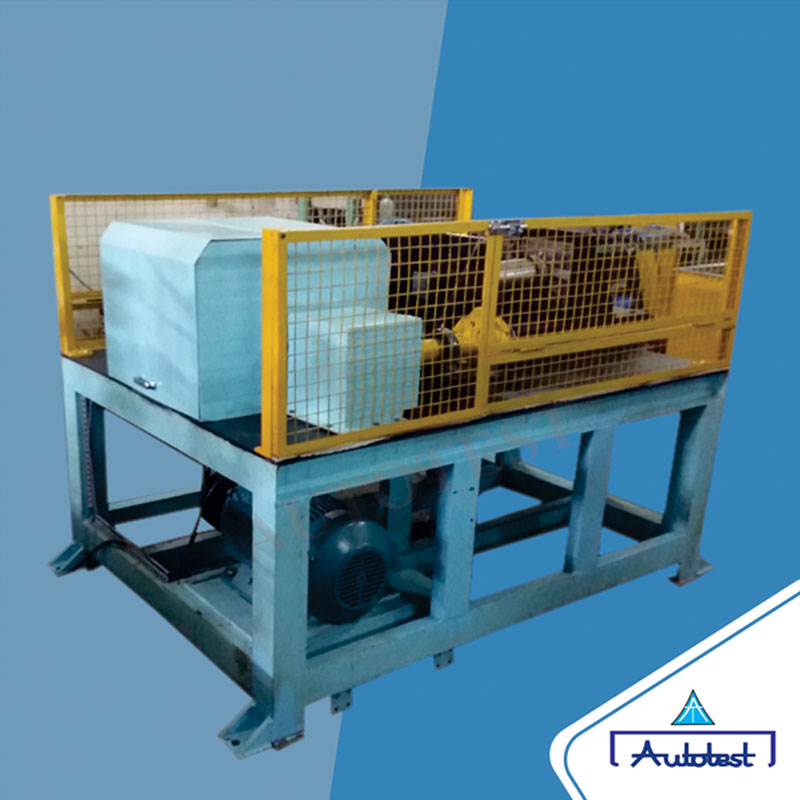 Exhaust Mesh Combine Axial And Lateral Test Rig